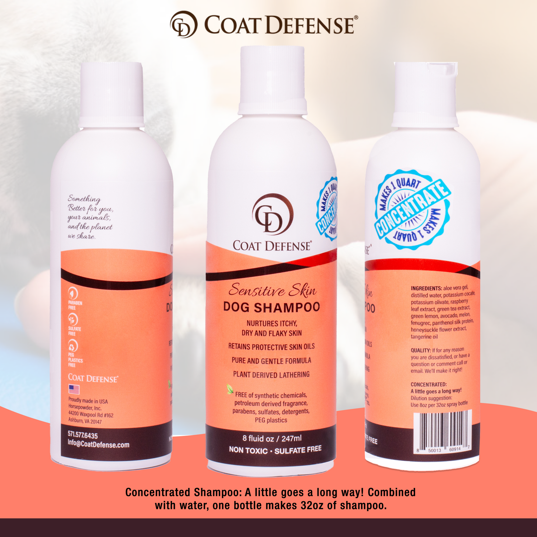 Coat Defense | Nose to Toes Bundle | Dog Itch Powder, Paste, Balm ...