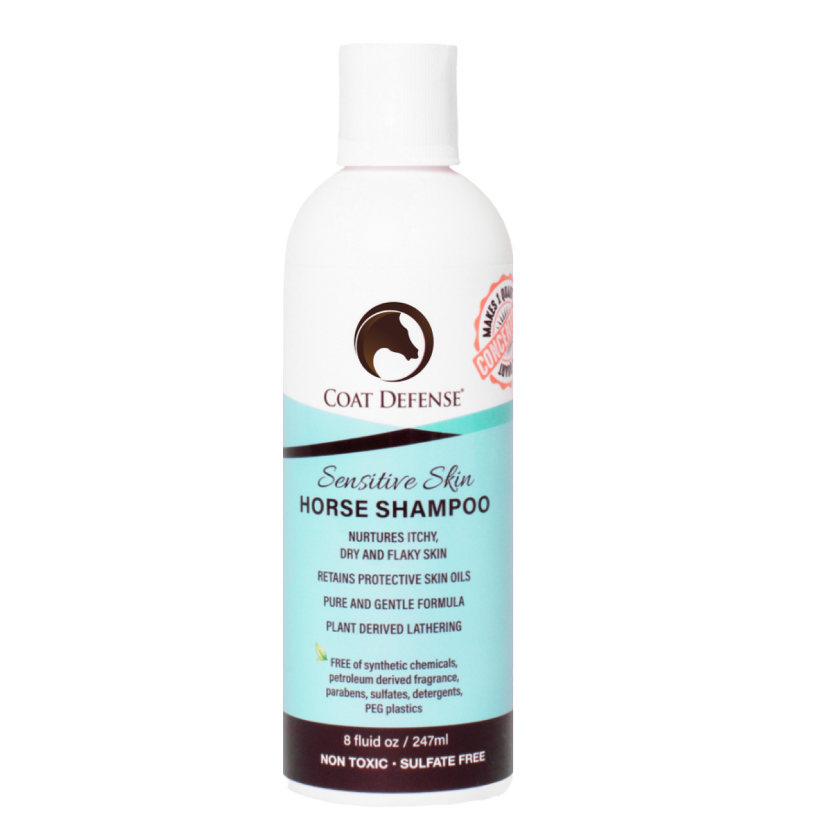 CD CLEAN 100% Natural Shampoo - 8oz | Calms Itchy, Sensitive Skin